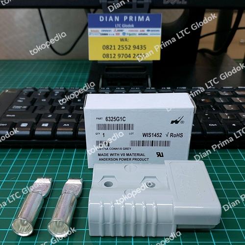 Jual Anderson Socket Battery Connector SB 175A 600V Gray 6325G1C ...