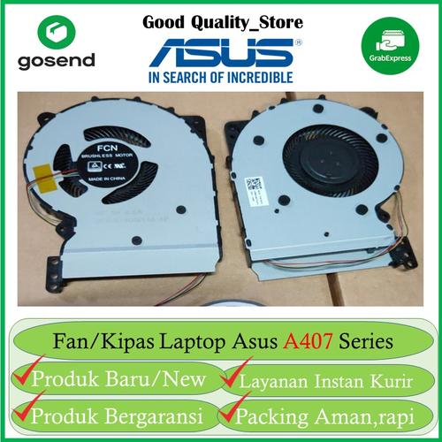Jual Fan Asus A407 A407U A407UA X407 X407M X407U X507 X507U X407UA ...