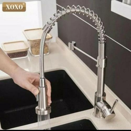 Jual Kran Pantry Stainless / Kran Mixer dapur Panas Dingin/ Fleksibel ...