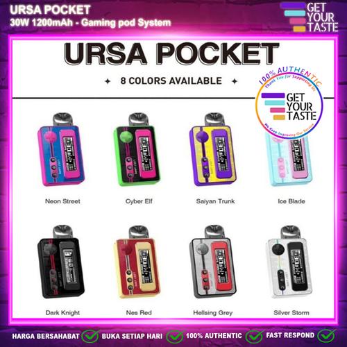 Jual Lost Vape Ursa Pocket 30W 1200mAh Nano Pod Kit Authentic by ...