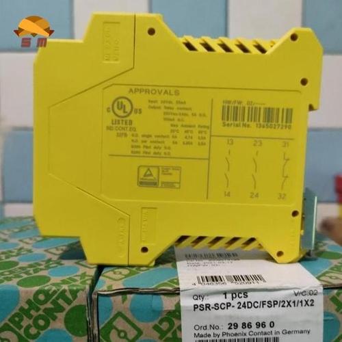 Jual Jual Safety Relay Phoenix Contact Psr-Scp-24Dc/Fsp/2X1/1X2 ...