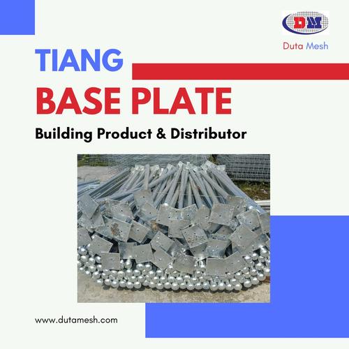 Jual Tiang Base Plate Pagar BRC Hot Dip Galvanized Custom - Kota ...
