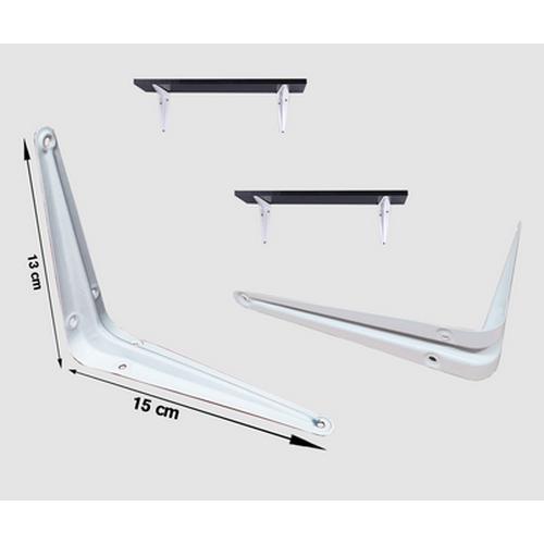 Jual Bracket Rack Rak Siku Besi Holder Dinding Penahan Penyangga Papan ...