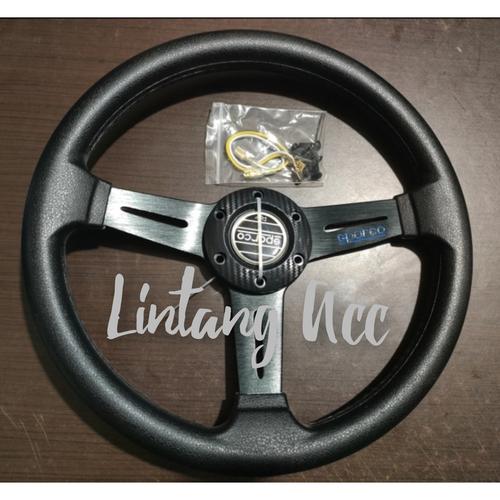 Jual Stir Racing Mobil SP4RC0 13" Import Hitam Tengah Carbon - Jakarta ...