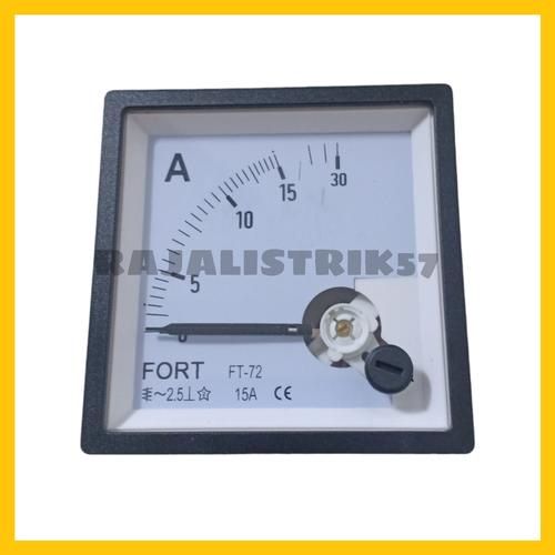 Jual Ampere meter / Panel meter Direct FT72 10A 15A 30A FORT - 30A ...