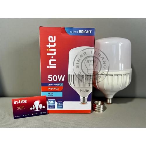 Jual LAMPU LED BULB CAPSULE INLITE VALUE 50W 50 WATT - INBC002 - Kota Bandung - Sinar Terang ...