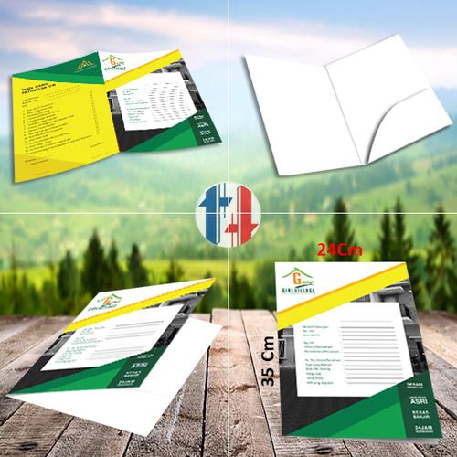 Jual cetak map folder folio f4 - Jakarta Pusat - F paper bag | Tokopedia