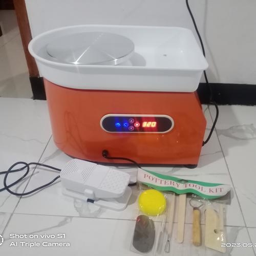 Jual Alat Putar Keramik Electric Pottery Wheel Digital / Clay Otomatis ...