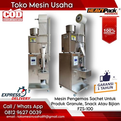Jual Mesin Packing Kemasan Sachet Otomatis 100gr FZS-100 HEAVYPACK - 3 ...