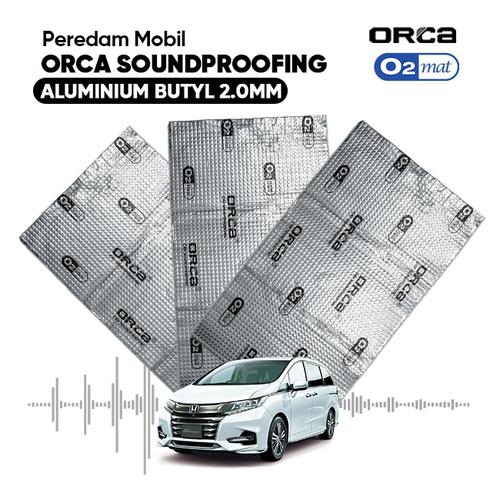 Jual Peredam Suara Mobil ORCA O2 Mat Aluminium Butyl Rubber Silver 2.0 ...