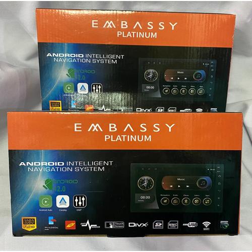 Jual Head unit embassy android 7 inch double din embassy 7 inch 2GB ...