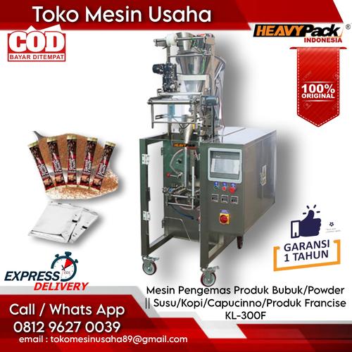 Jual Mesin Packing Kemas Sachet Otomatis Powder/Bubuk KL-300F HEAVYPACK ...
