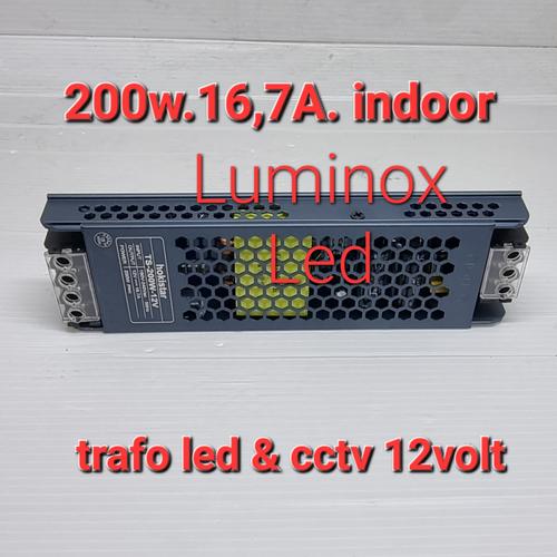 Jual trafo led cctv 12volt 200w 200watt / driver ps 200 watt 12v 16,7a ...