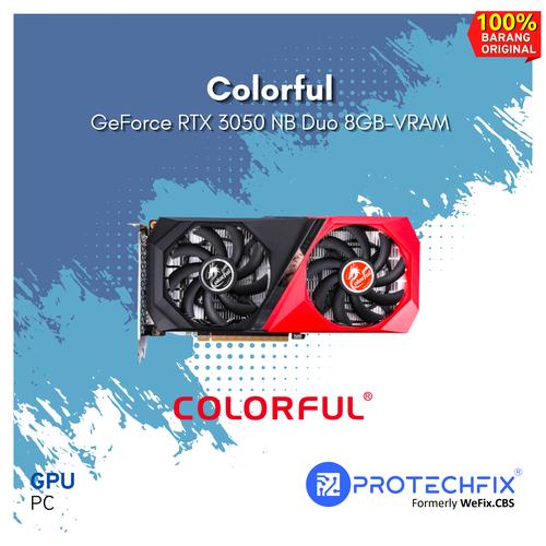 Jual VGA Colorful GeForce RTX 3050 NB DUO 8GB GDDR6 - Kota Medan ...