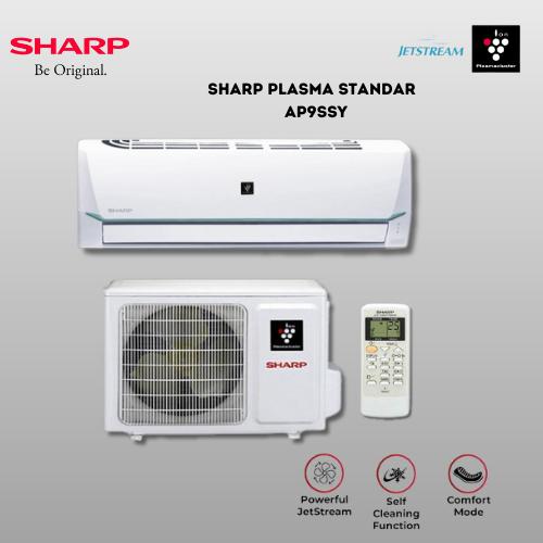 Jual AC SHARP PLASMACLUSTER 1 PK - AH9SSY - UNIT ONLY - Kota Bandung ...