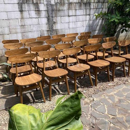 Jual Grosir Kursi Cafe Ropan Kayu Jati Minimalis, Kursi Rumah Makan ...