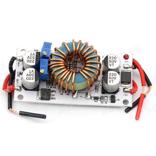 Promo Modul Step Up 250W 10A Boost Converter DC-DC 8.5-48V to 10-50V ...