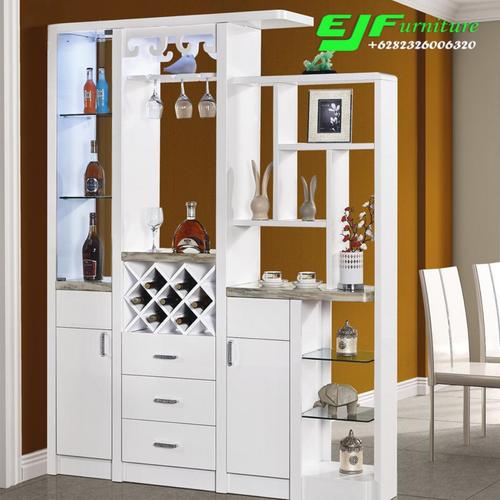 Jual Bufet Partisi Penyekat Ruangan Minimalis Terbaru Desain Mini Bar ...