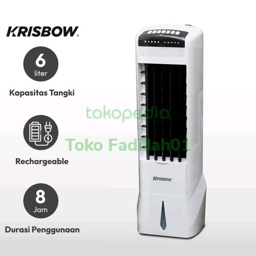 Jual KRISBOW Evaporative Air Cooler 6 Liter Penyejuk Udara 6 Liter ...
