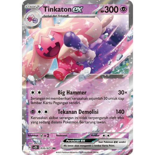 Jual Tinkaton Ex evoline SV2D Pokemon TCG Indonesia - Kota Surabaya ...