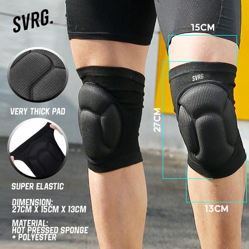 Jual SVRG. Knee Pads Protector - Knee Support Patella Pad - Deker Lutut ...