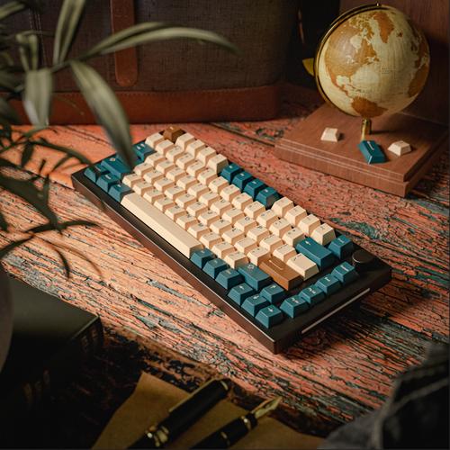 Jual Mechanical Keyboard GMK Earth Tones Keycap Set - Deskmat - Kota ...