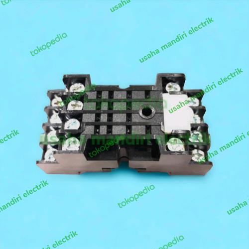 Jual SOKET RELAY GSR- KMY4 HH54P 14 pin DIN REIL screw terminal ...