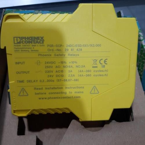 Jual Phoenix Safety Relay Psr-Scp-24Dc/Esd/5X1/1X2/300 - Kab. Bandung ...