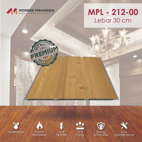 Jual Plafon PVC Tipe MPL.309.212-00/4 M/Modern Plafon (LM) /Motif Kayu ...
