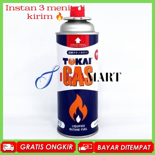 Jual Tokai Gas Kaleng Kompor Portable 235 Gr Asli Bukan Refill Resmi ...