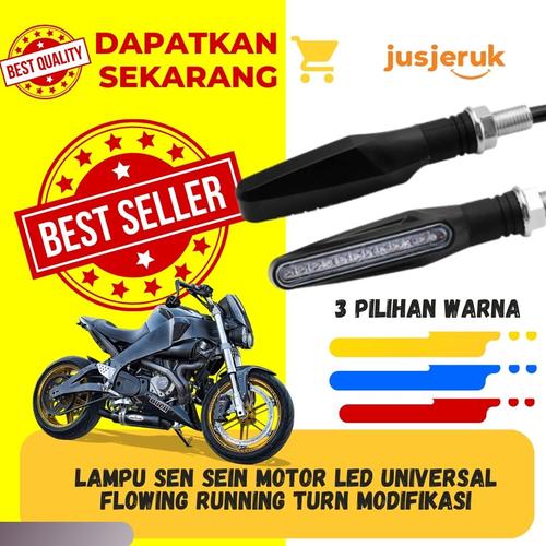 Promo Lampu Sen Sein Motor LED Universal Flowing Running Turn ...