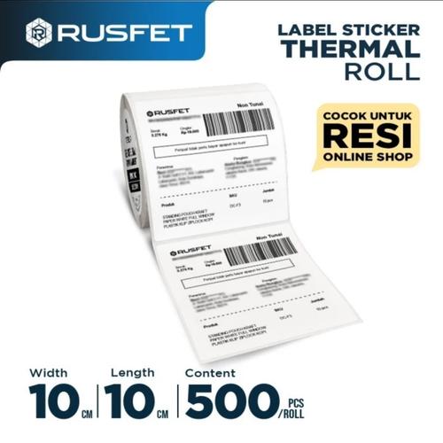 Jual KERTAS STIKER DIRECT THERMAL LABEL STICKER PRINT RESI OLSHOP ...