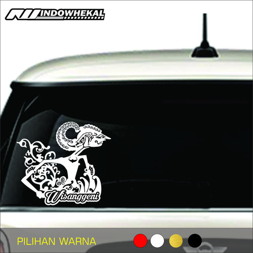 Jual STIKER CUTTING STICKER WAYANG WISANGGENI UNTUK KACA/BODI MOBIL ...
