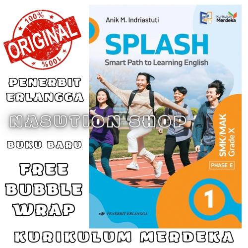 Jual Buku SPLASH English Kelas 1 / X 10 SMK Erlangga Kurikulum Merdeka ...