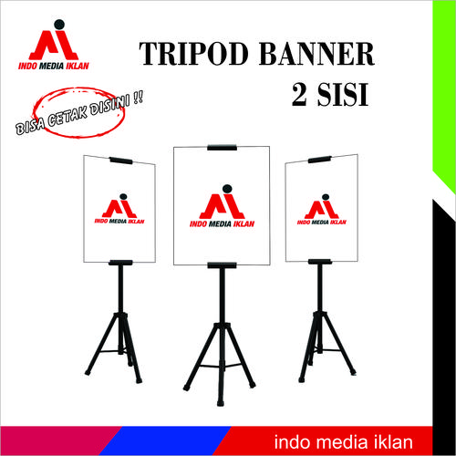 Jual Tiang banner/Tripod banner/Stand banner 2sisi/Standing banner ...
