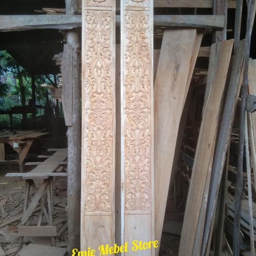 Jual Ukiran Kayu Dinding Ukir Gebyok Lis Plang Jendela Pintu Masjid Kab Jepara Emje Mebel