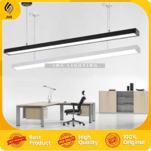 Jual LAMPU HANGING LAMPU GANTUNG OFFICE KOSONGAN TL T8 - BODY HITAM, 1 ...