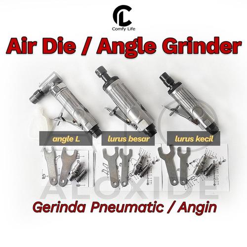 Jual Air Die Straight Grinder / Angle L 90 Shape Gerinda Pneumatic ...