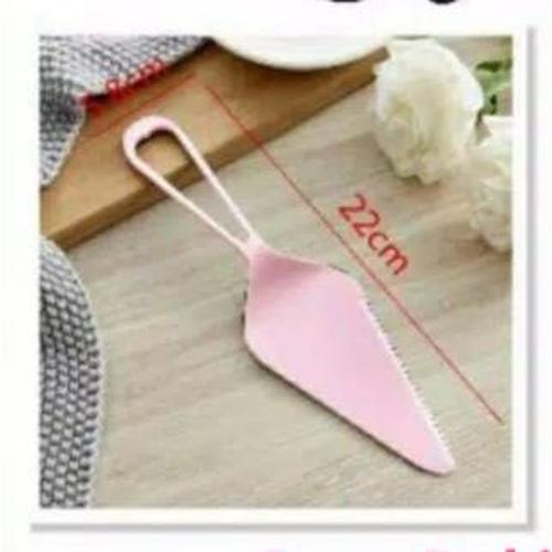 Jual PSK02 Pisau Sendok Kue Tart Mollie Plastik Cake Shovel Knife ...