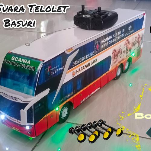 Jual Miniatur Bus Harapan Jaya RC Dan Suara Telolet Basuri - Tanpa ...