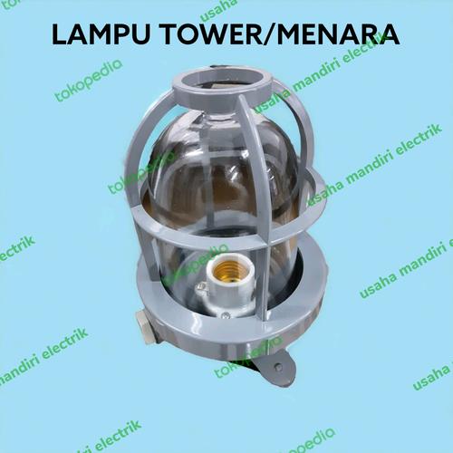 Jual LAMPU TOWER RANGKA PLASTIK / TOWER LIGHT -merah - Putih - Jakarta ...