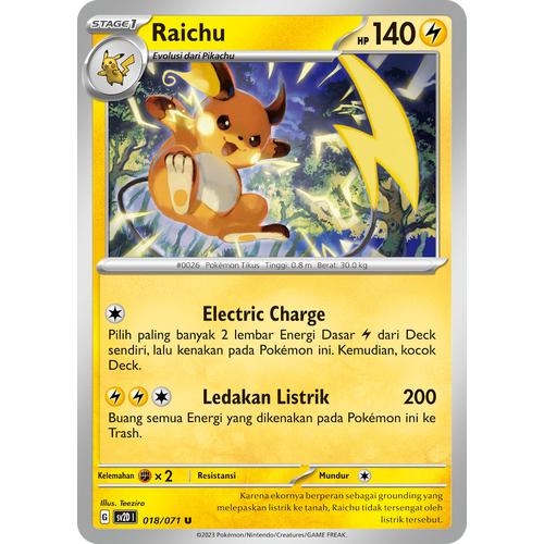 Jual Raichu evoline SV2D Pokemon TCG Indonesia - Kota Surabaya - Board ...