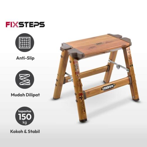 Jual Tangga Lipat Aluminium FIXSTEPS 1 Pijakan 30 Cm Tangga Portable ...