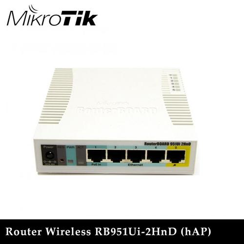 Jual Mikrotik Router Wireless Rb951Ui-2Hnd Mikrotik Rb951Ui 2Hnd Router ...