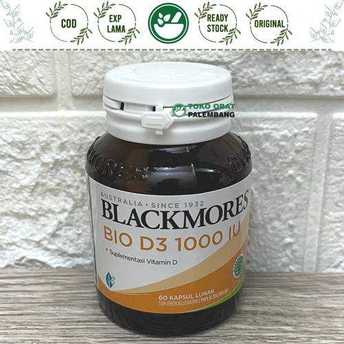 Promo BLACKMORES BIO D3 1000 IU 60 KAPSUL VIT D3 1000IU VITAMIN D3-1000 ...