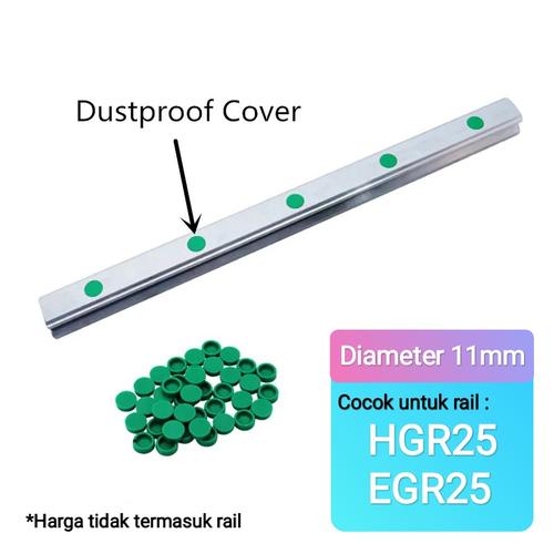 Jual Tutup plastik cover Rail linear guide HGR25 HGR 25 dust caps ...