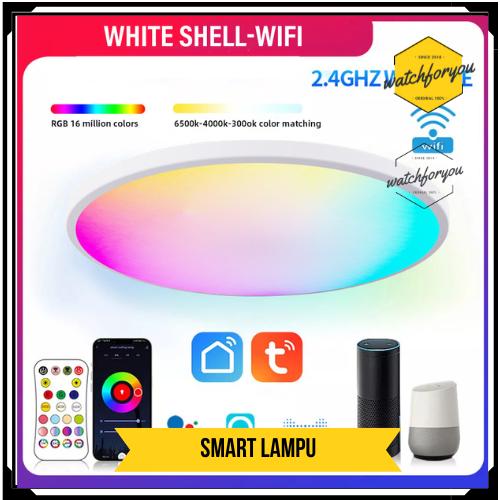 Promo LAMPU LED SMART LAMP PLAFON RUMAH BULAT MINIMALIS MODERN LIGHT ...