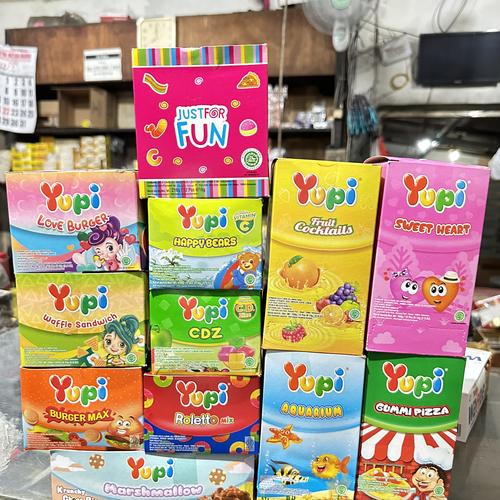 Jual BOX Yupi 1000 12x15gr - SWEET HEART - Kab. Mojokerto - TOKOBERES ...