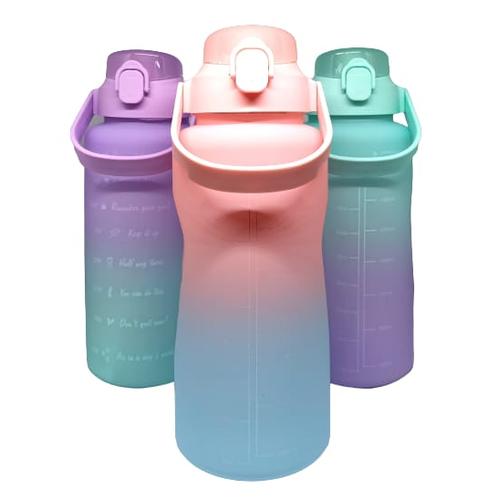 Jual Botol Minum 2 Liter Botol Viral Botol Gradasi Botol Minum Motivasi ...