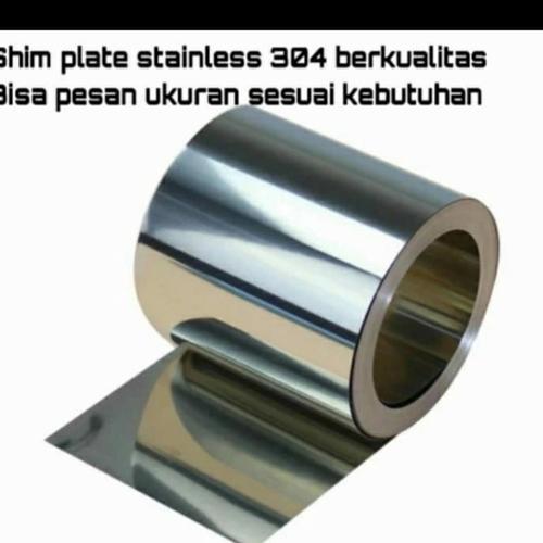 Jual shim plate stainlees 361 0,3mm x 300mm x 1000mm - plat stainless ...